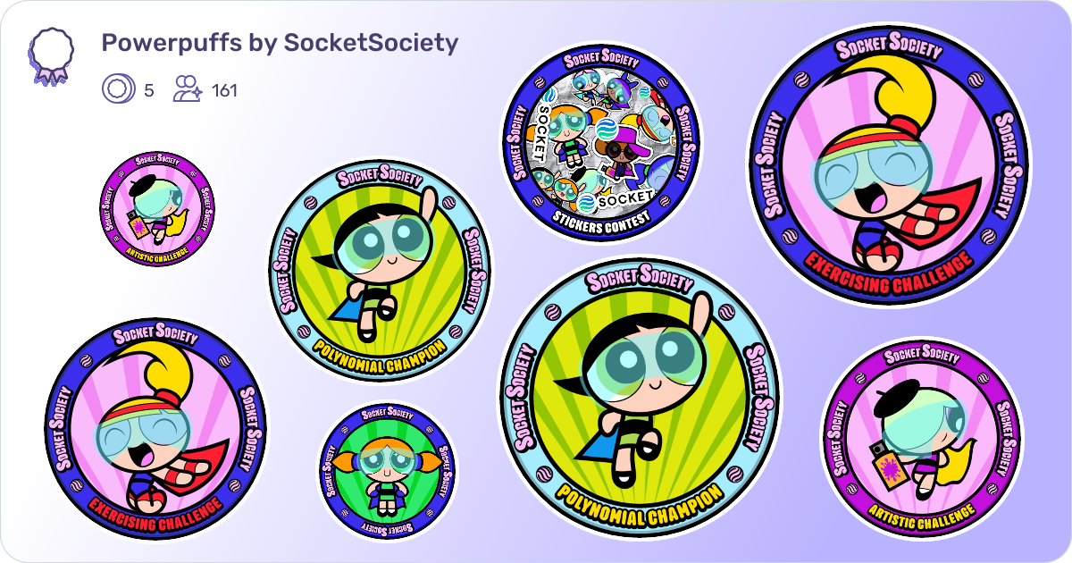 Powerpuffs by SocketSociety | POAP Collections
